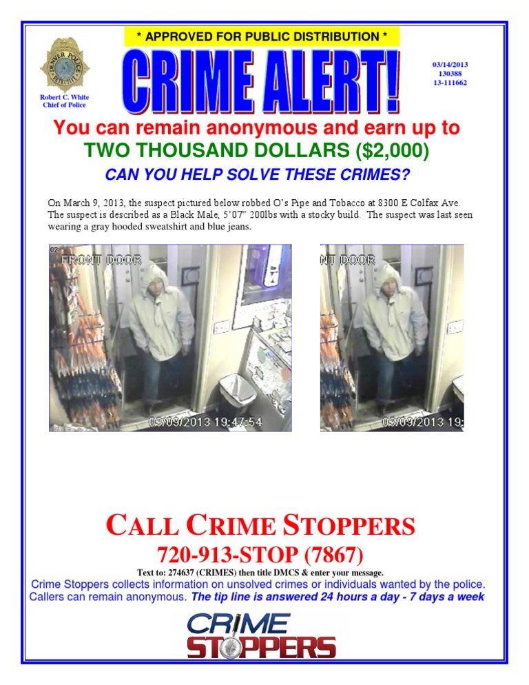 Earn $2000: Help Solve Crimes Anonymously | PDF | Law