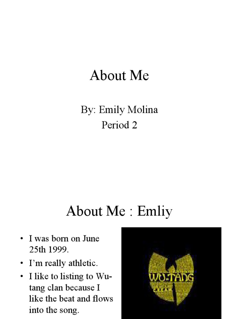 Emily Molina: Goals & Interests | PDF | Self-Improvement