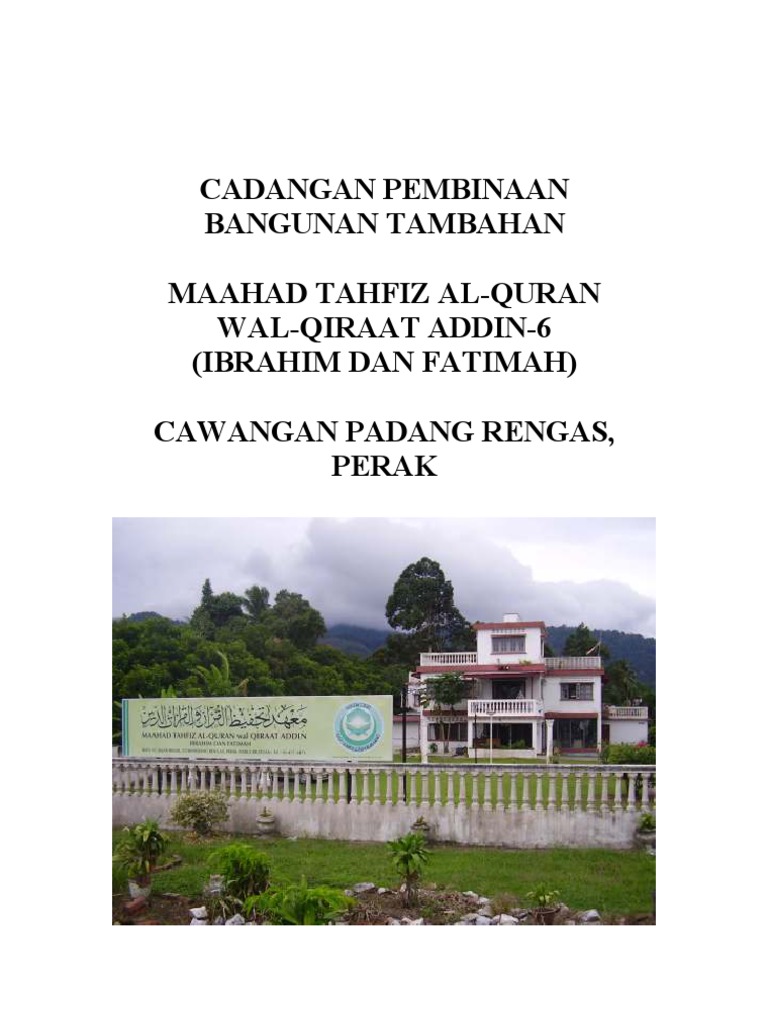 Mtq Addin Logo Pengetua Maahad Tahfiz Calon PN PRK Ayer Kuning