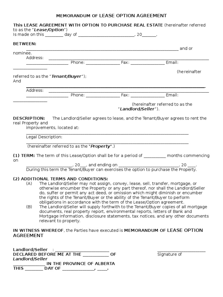 memorandum-of-lease-option-agreement-pdf-lease-leasehold-estate