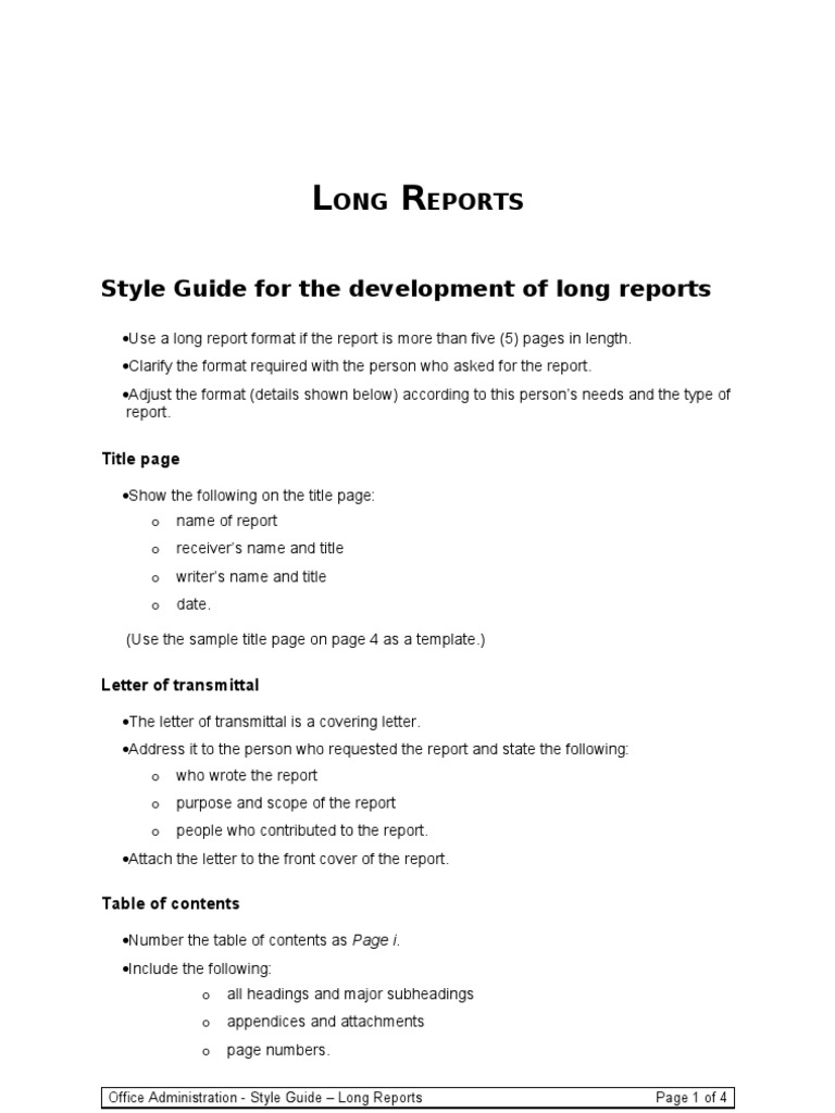 Long Report. | Communication | Science