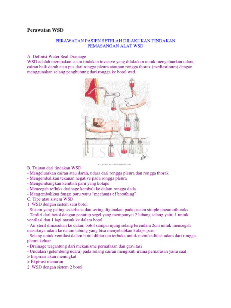 Perawatan WSD | PDF