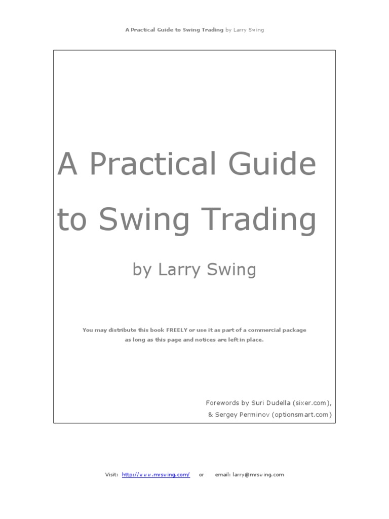 Swing Trading Book | PDF
