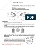 Density Determination by Pycnometer | PDF | Density | Quantity