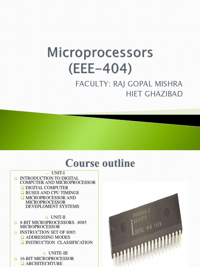 Microprocessor Systems Course | PDF | Business | Technology & Engineering