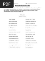 Analyzing Trethewey's "Incident" Poem | PDF | Poetry | Ku Klux Klan