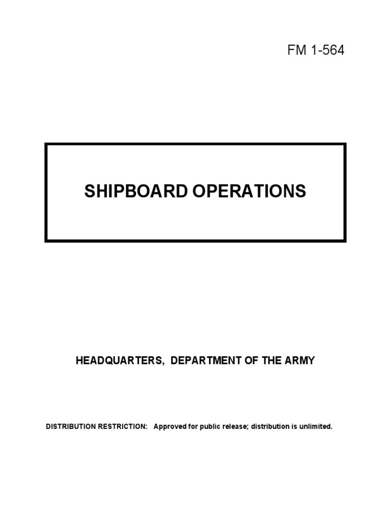 Shipboard Operations | PDF | United States Navy | Flight Deck