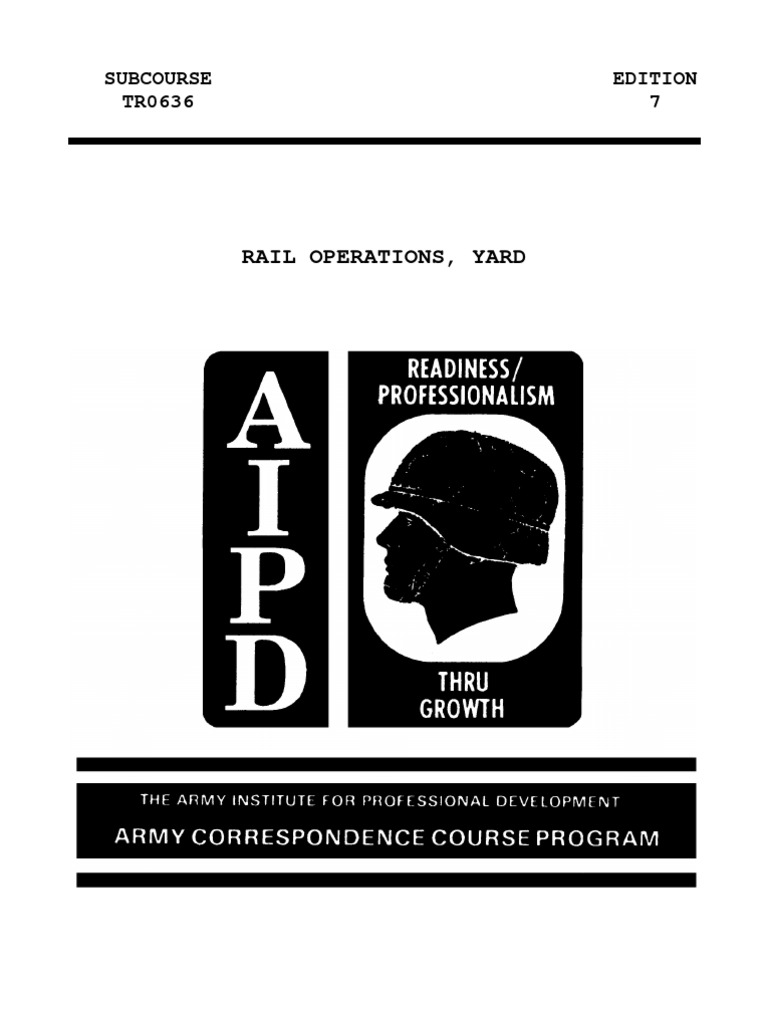 Rail Yard Operations Overview | PDF