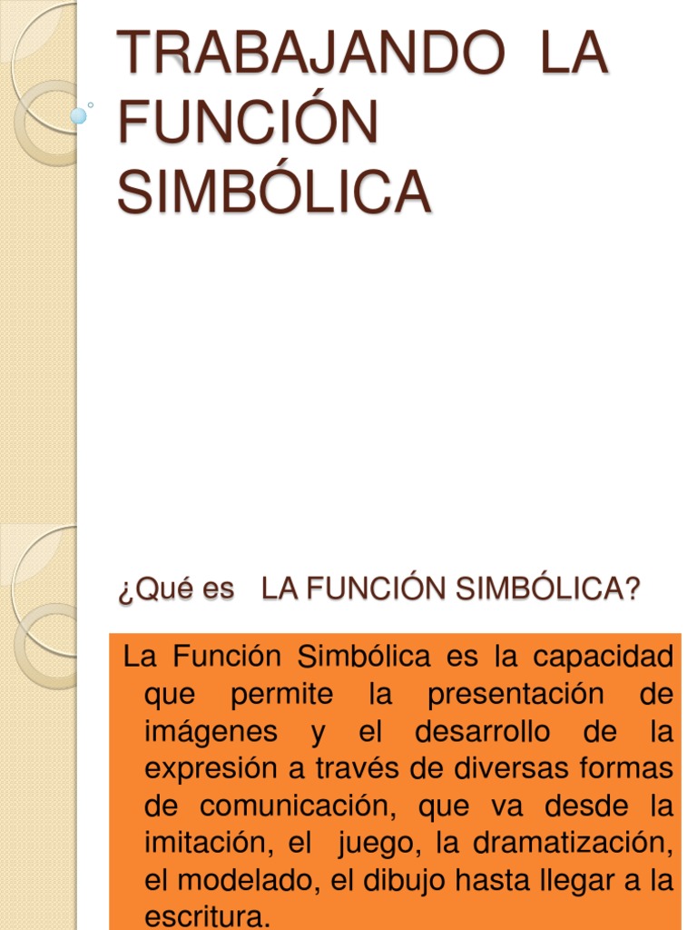 FUNCIÓN SIMBOLICA | PDF | Dibujo | Ciencia cognitiva