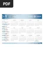 Aramco Operational Calendar 2025 | PDF | Semitic Words And Phrases