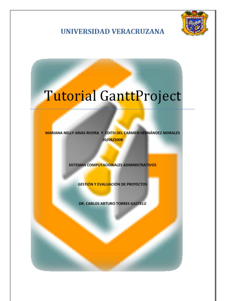 Tutorial Ganttproject | Descargar gratis PDF | HTML | Software
