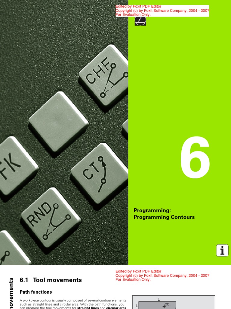 Heidenhain Programming Pdf Numerical Control Cartesian Coordinate System