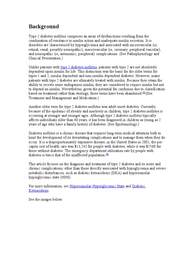 DZ Tip II | PDF | Diabetes Mellitus Type 2 | Glycated Hemoglobin