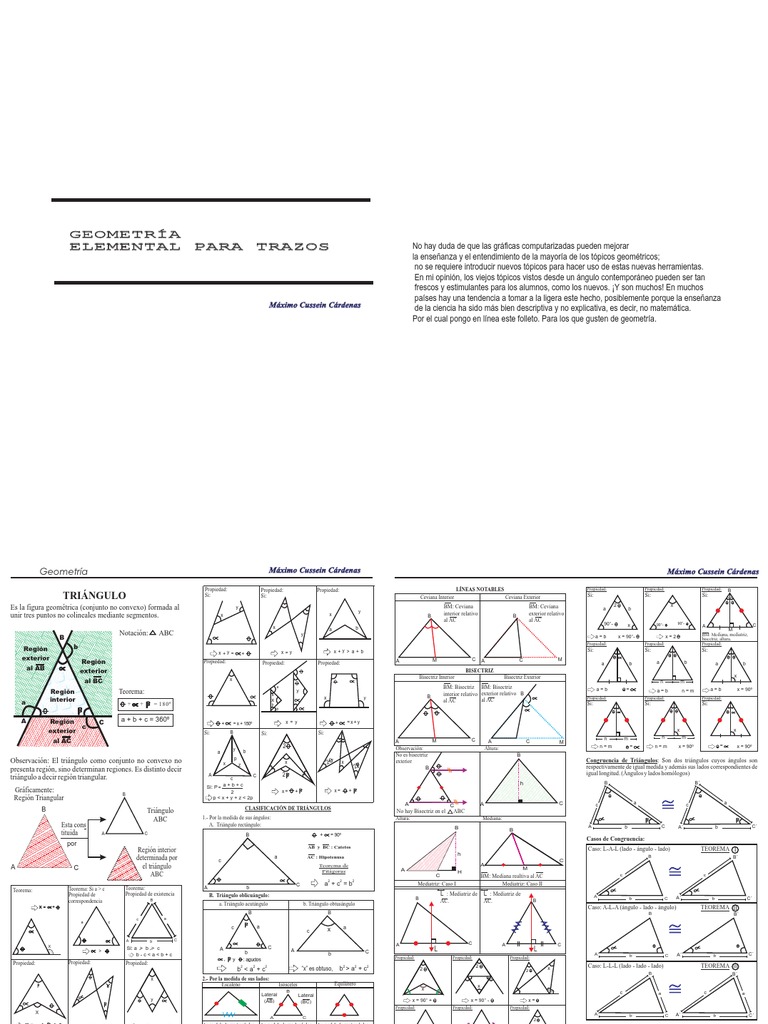 Geometria Elemental para Trazos | PDF