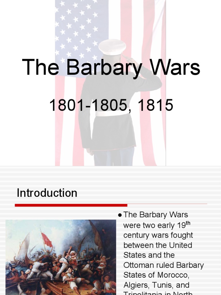 The Barbary Wars Presentation | PDF | Military Operations | Military