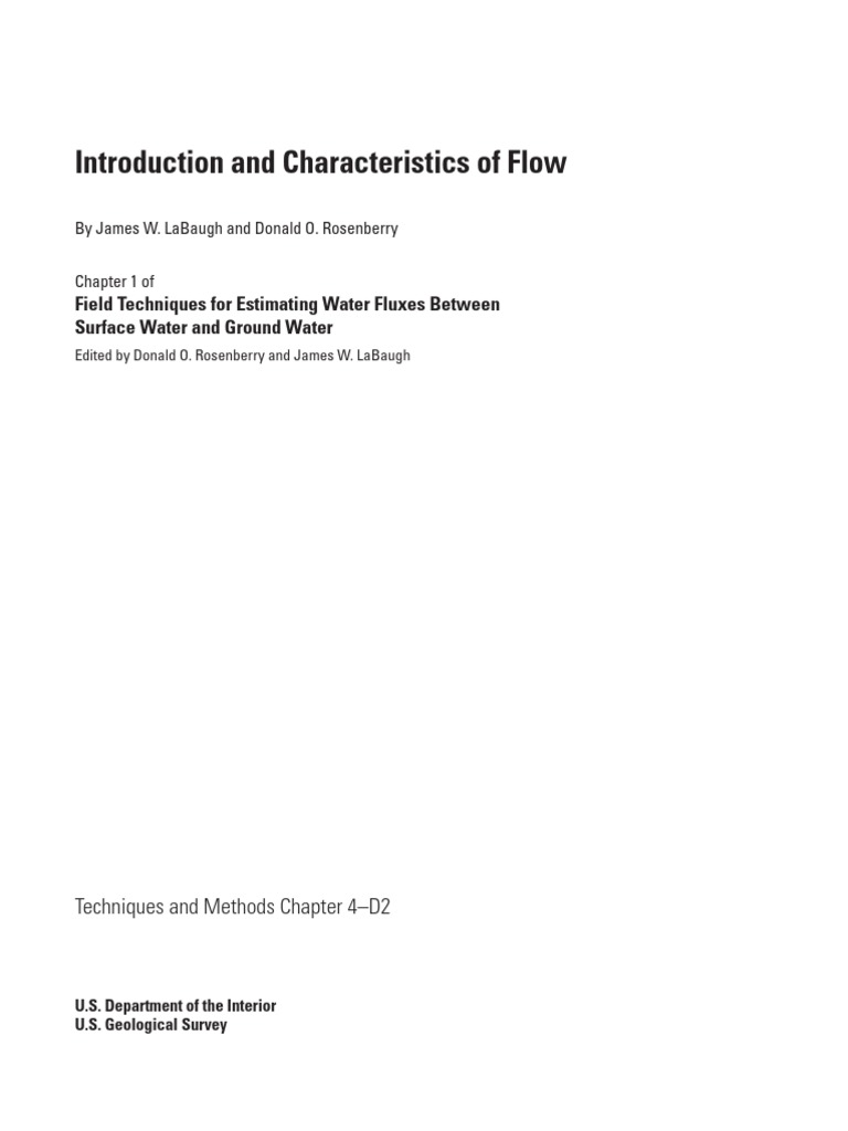Introduction To Flow Nets | PDF | Groundwater | Water Resources