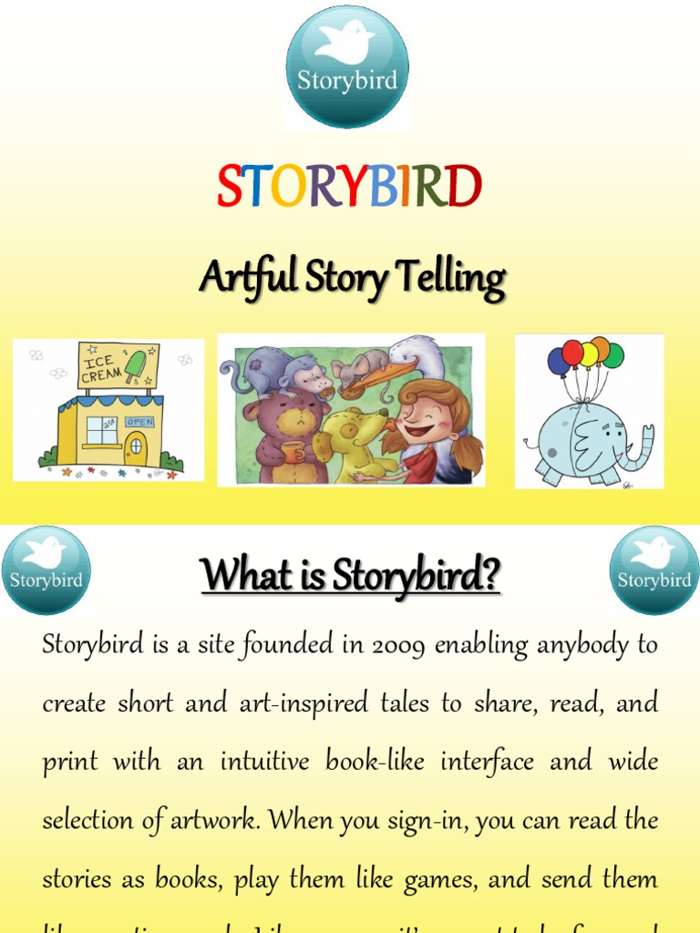 Storybird Presentation | Literacy | Curriculum