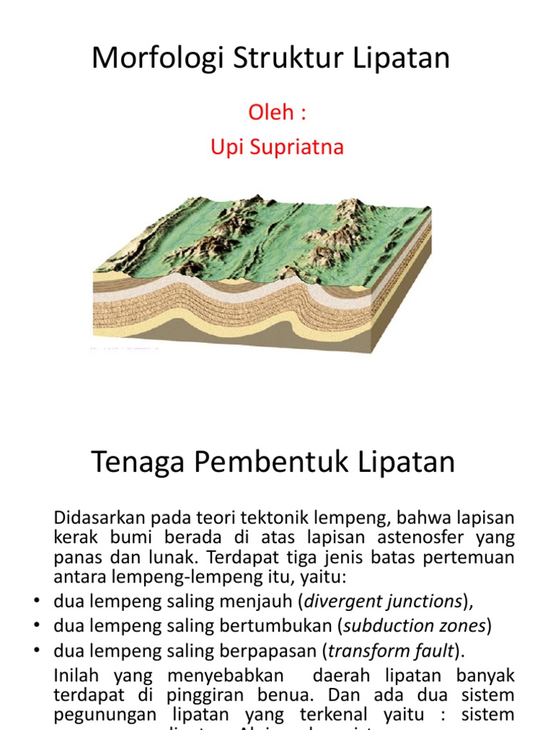 Morfologi Struktur Lipatan | PDF