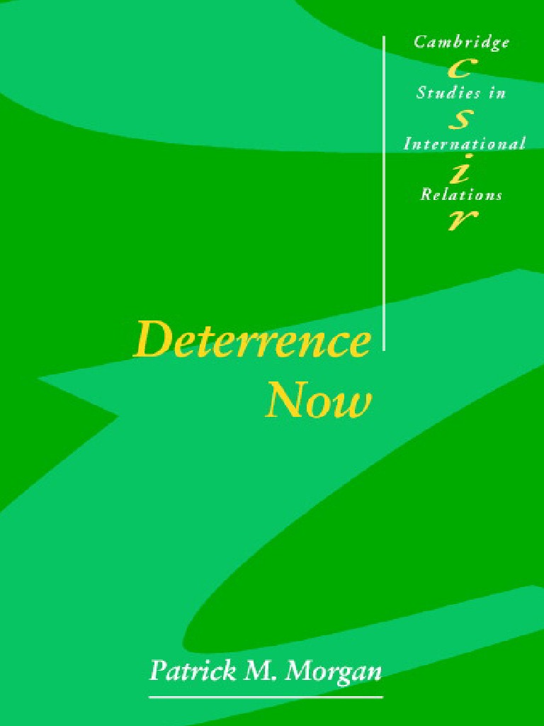 Deterrence Now | PDF | Politics | Philosophy