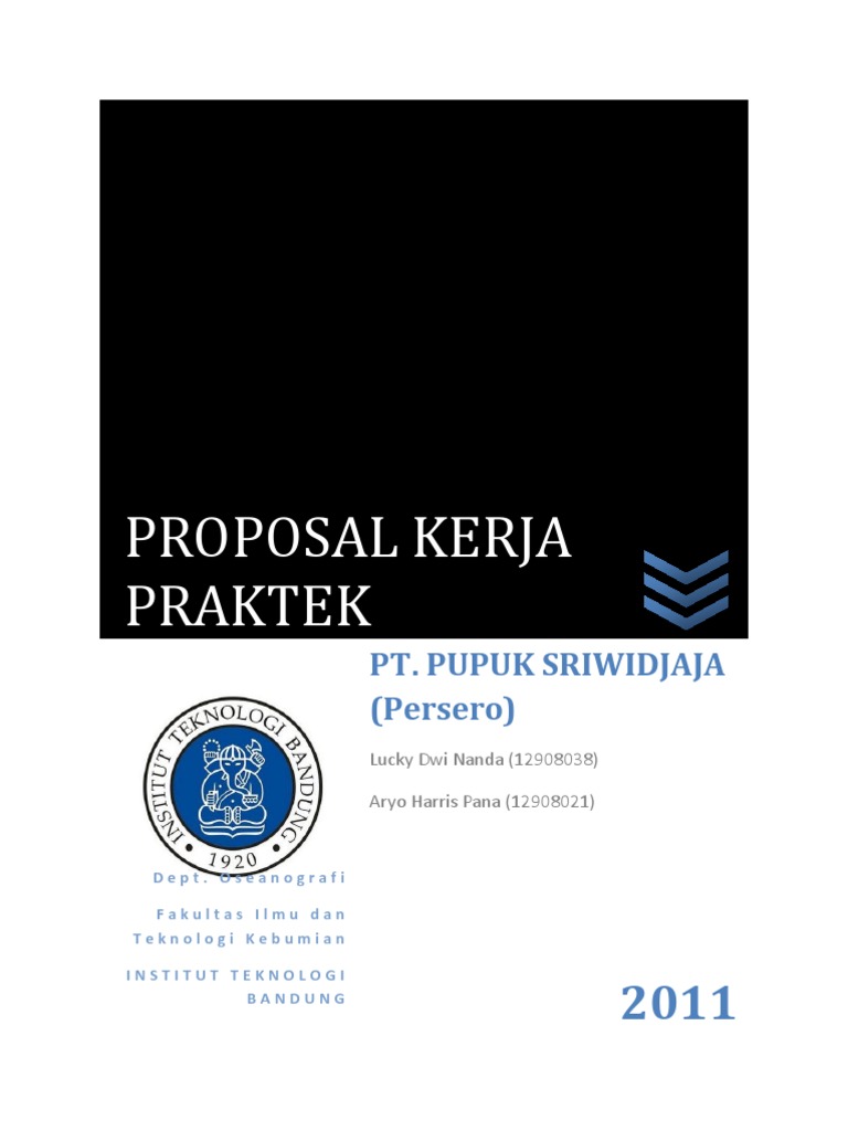 Contoh Proposal Magang Instansi | PDF