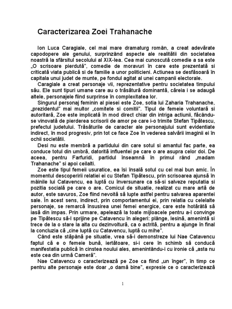Zoe Trahanache | PDF