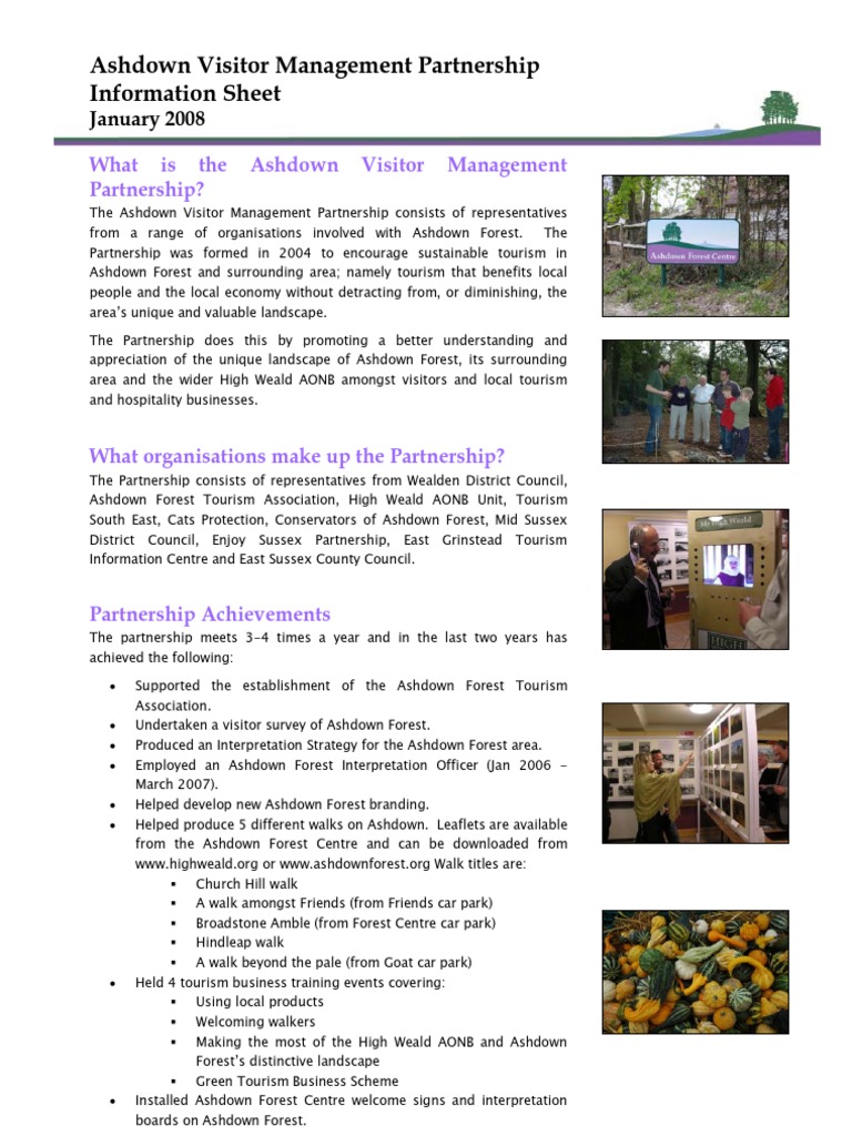 Ashdown Forest - Info Sheet As Part | PDF | Environmental Conservation ...