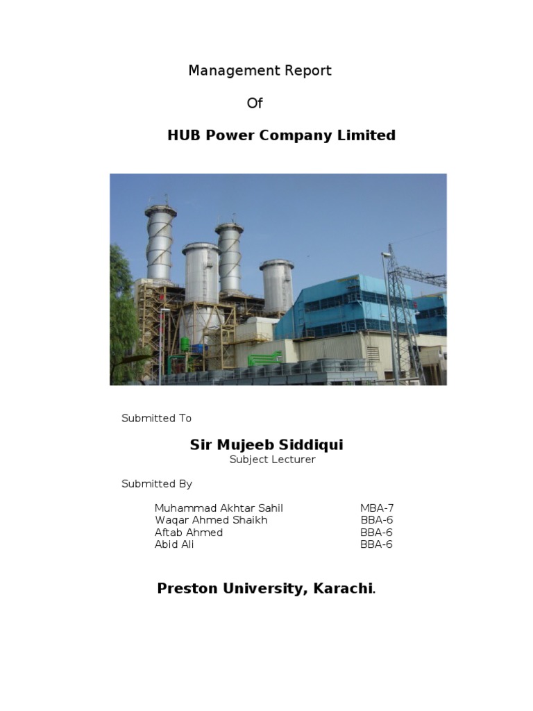 Management Report | PDF | Strategic Planning | Safety