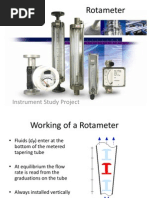 Rota Meter Yokogawa | PDF | Flow Measurement | Valve