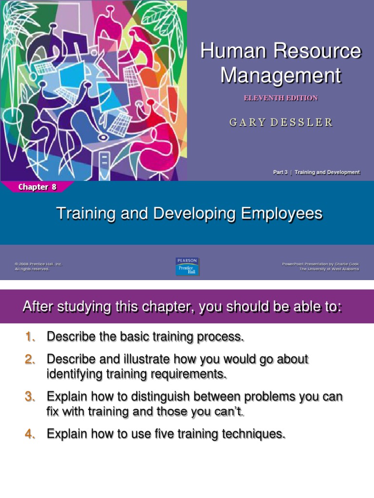Chapter 8 Training and Developing Employees | PDF | Organization Development | Employment