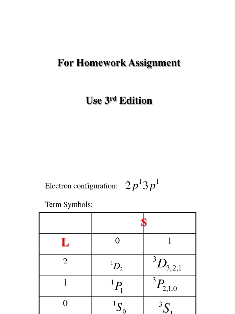 For Homework Assignment | PDF | Ion | Atomic