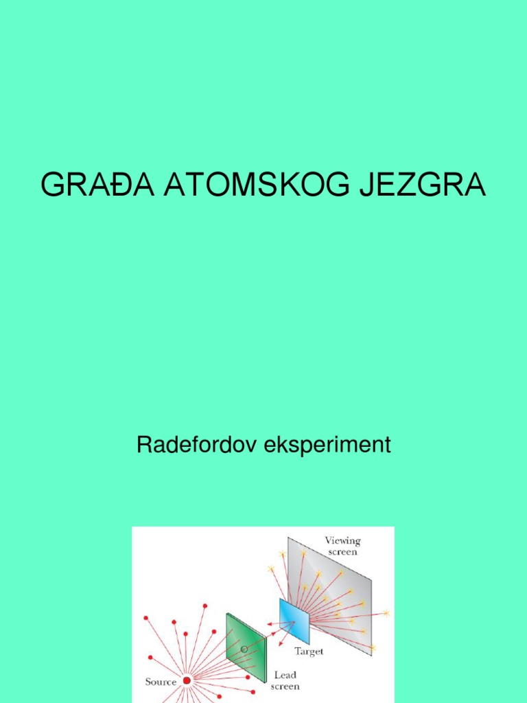 Gradja Atomskog Jezgra | PDF