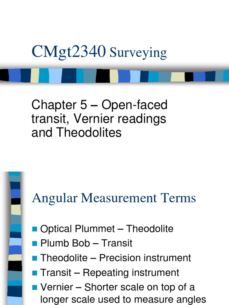 Theodolite Reading | PDF | Scientific Observation | Equipment