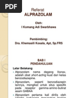 Informasi Obat Alganax Alprazolam | PDF