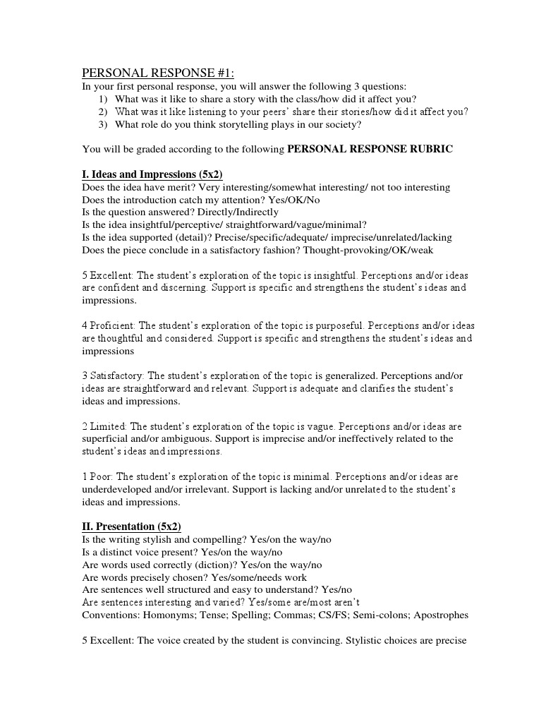 Personal Response 1 | PDF | Linguistics | Semiotics