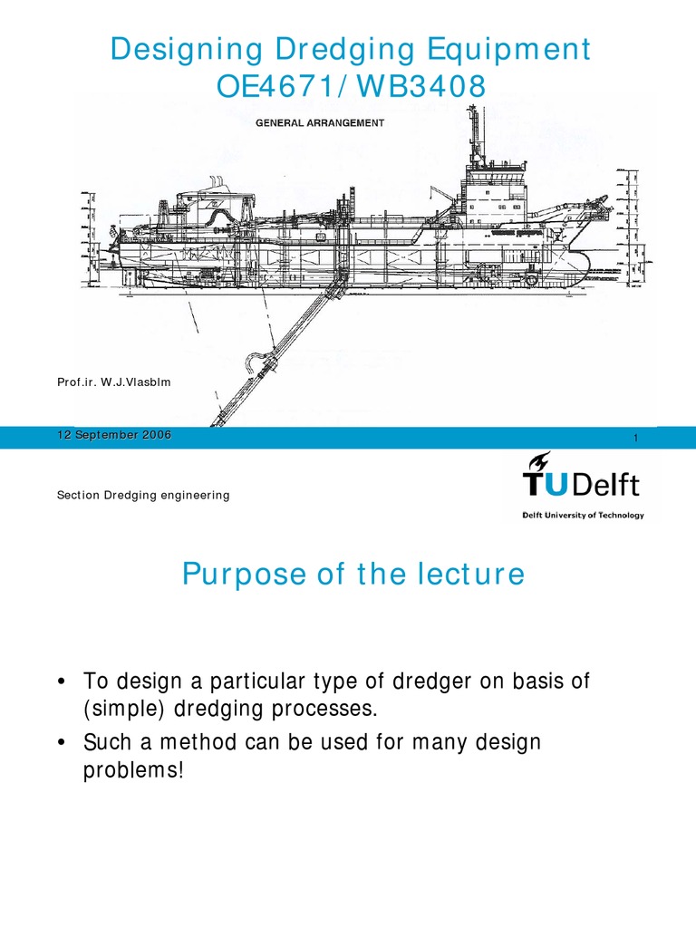 Dredger Design PDF | PDF | Dredging | Civil Engineering