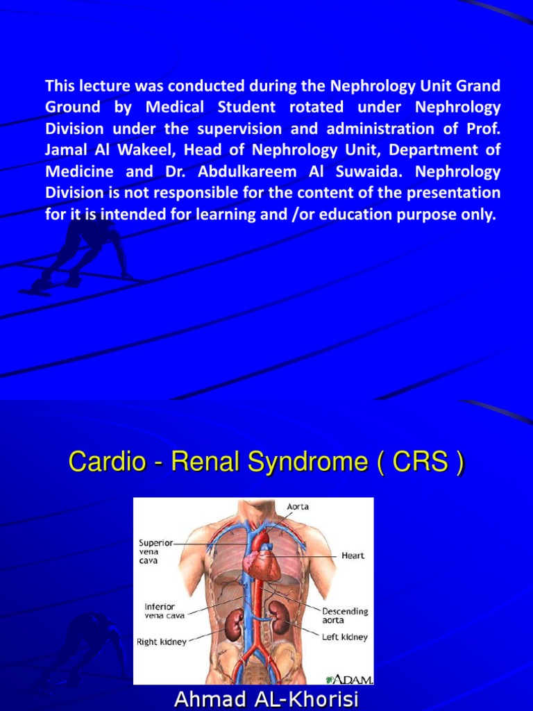 Cardiorenal Syndrome | Heart Failure | Internal Medicine