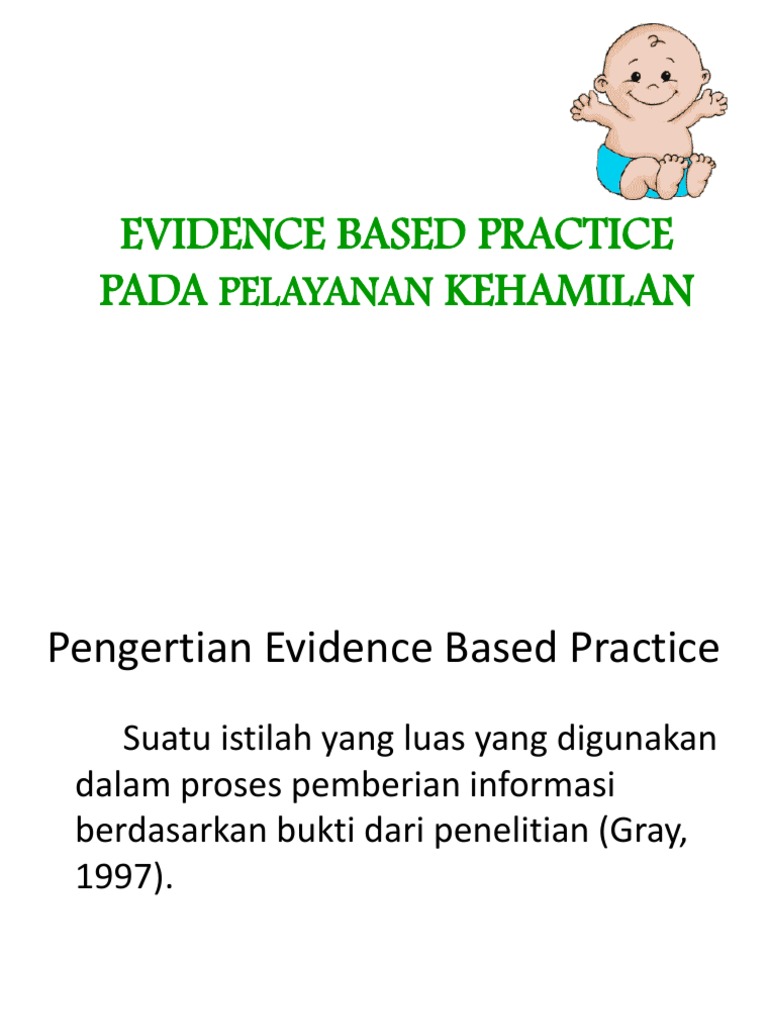 Evidence Based Practice Pada Pelayanan Kehamilan | PDF