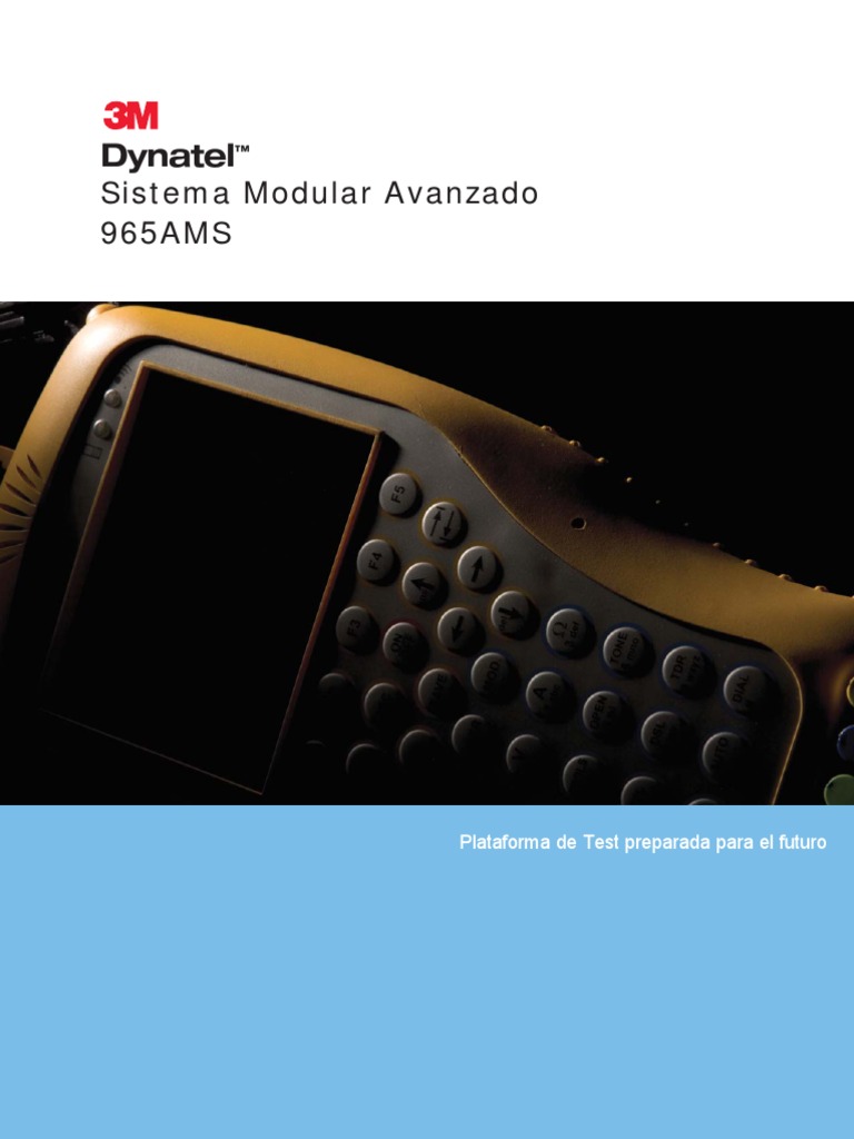 23 - Dynatel 965 Nueva | PDF | Resistencia Eléctrica y Conductancia | Módem