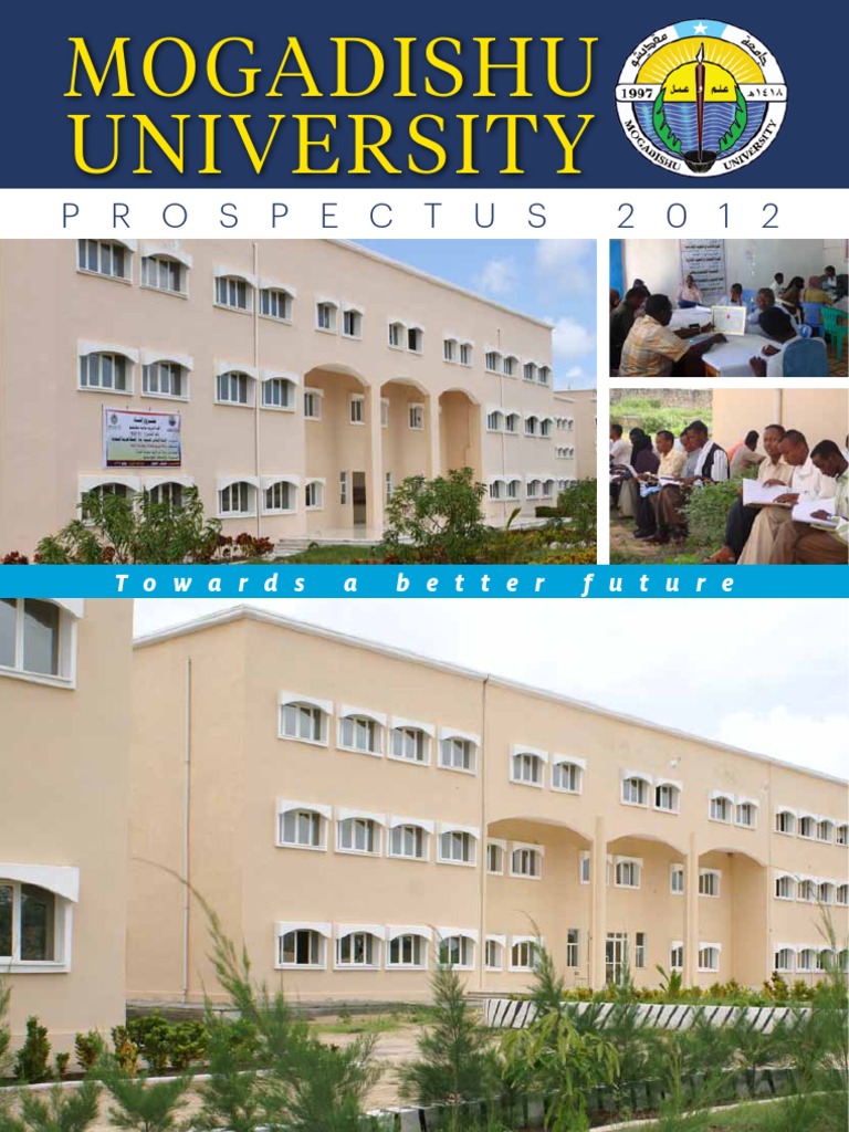 Mogadishu University Prospectus 2012 | PDF | University And College ...