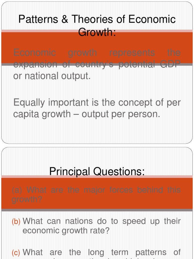 Patterns of Economic Growth | PDF | Economic Growth | Labour Economics