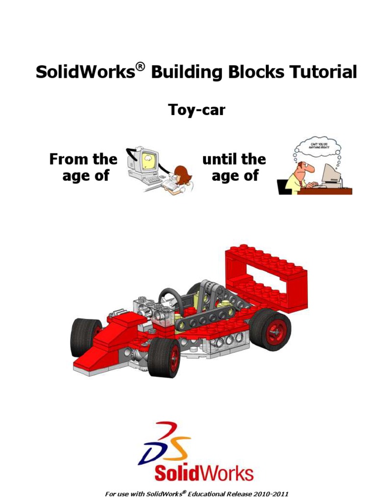 Lego Toy - Car - Solidworks 2010-2011 Usa - Eng | PDF | Double Click ...