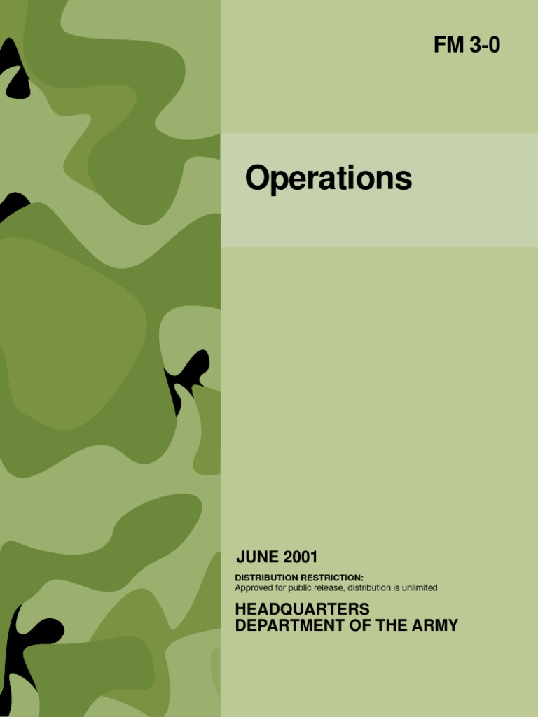 FM 3-0 Operations | PDF