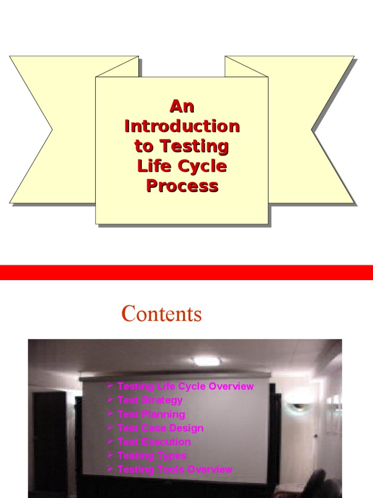 Testing Life Cycle Process Overview | PDF | Product Lifecycle ...