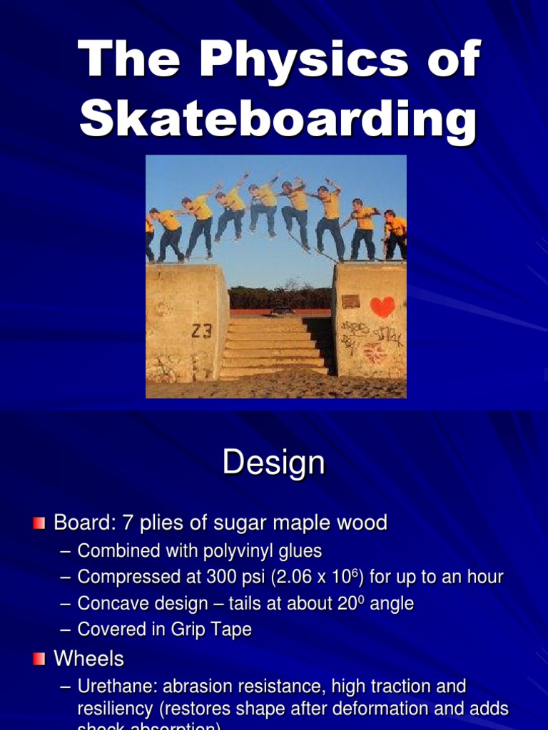 The Physics of Skateboarding | PDF | Rotation Around A Fixed Axis ...