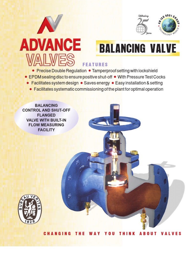 Advance Valve - Profile | PDF | Valve | Manufactured Goods