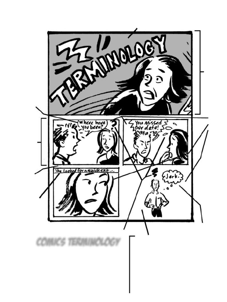 Comics Terminology | Art Media | Communication Design