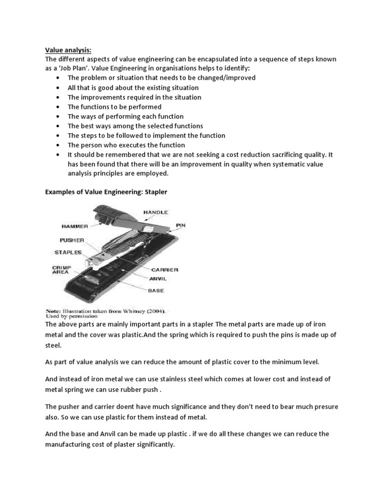 Value Analysis | PDF | Business | Art