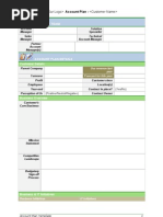 Miller Heiman Blue Sheet Template | PDF | Sales | Competition