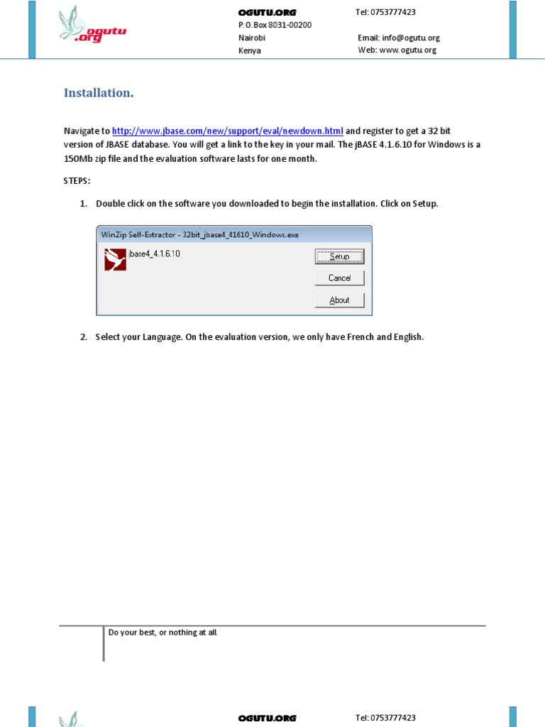 Jbase Jbasic Hello World | PDF | Directory (Computing) | C (Programming Language)