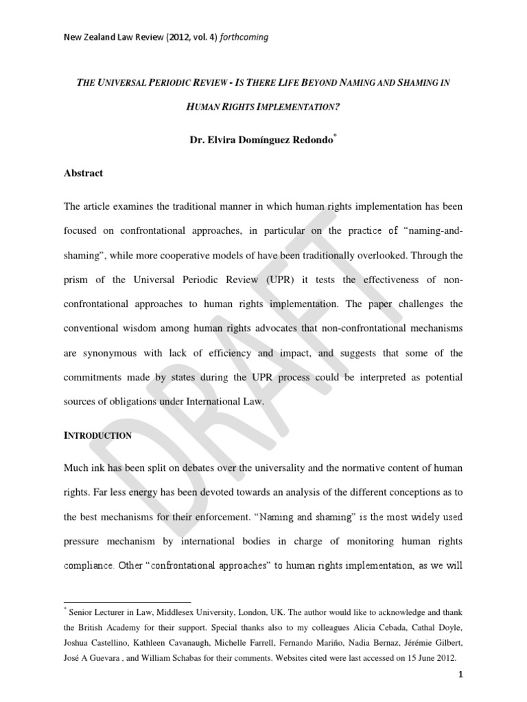 Human Rights Implementation | Download Free PDF | Human Rights | Rights